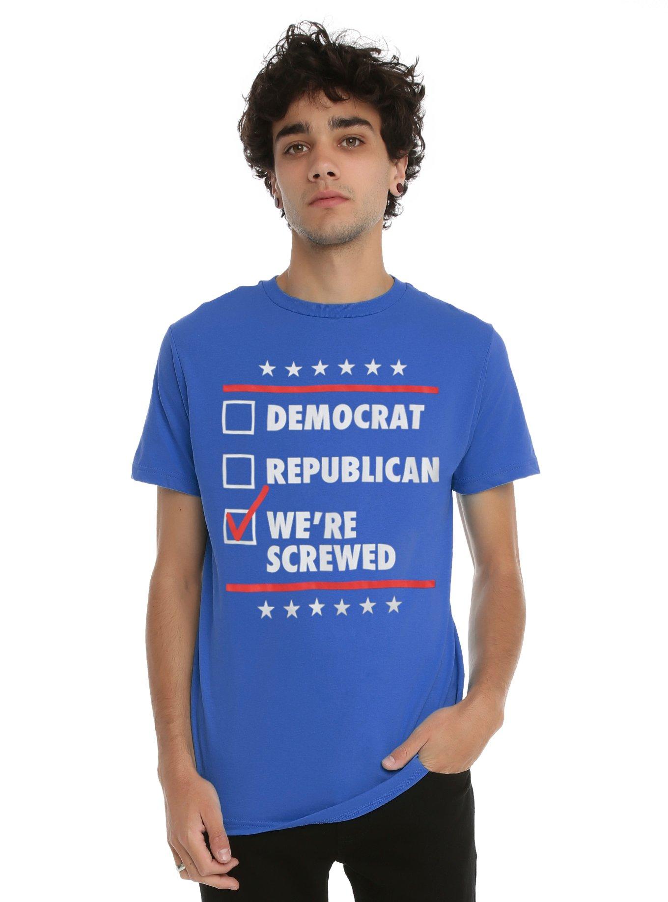 We're Screwed T-Shirt | Hot Topic