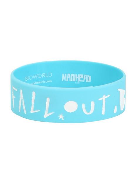 Fall Out Boy Crowns Logo Rubber Bracelet | Hot Topic