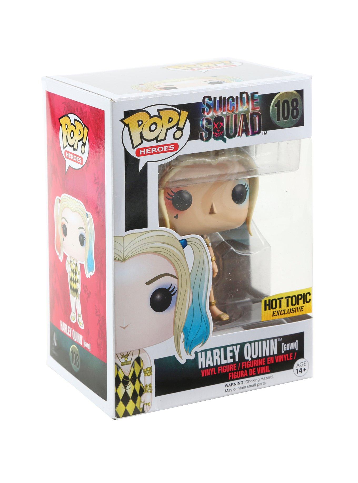 Funko DC Comics Suicide Squad Pop! Heroes Harley Quinn (Gown) Vinyl ...