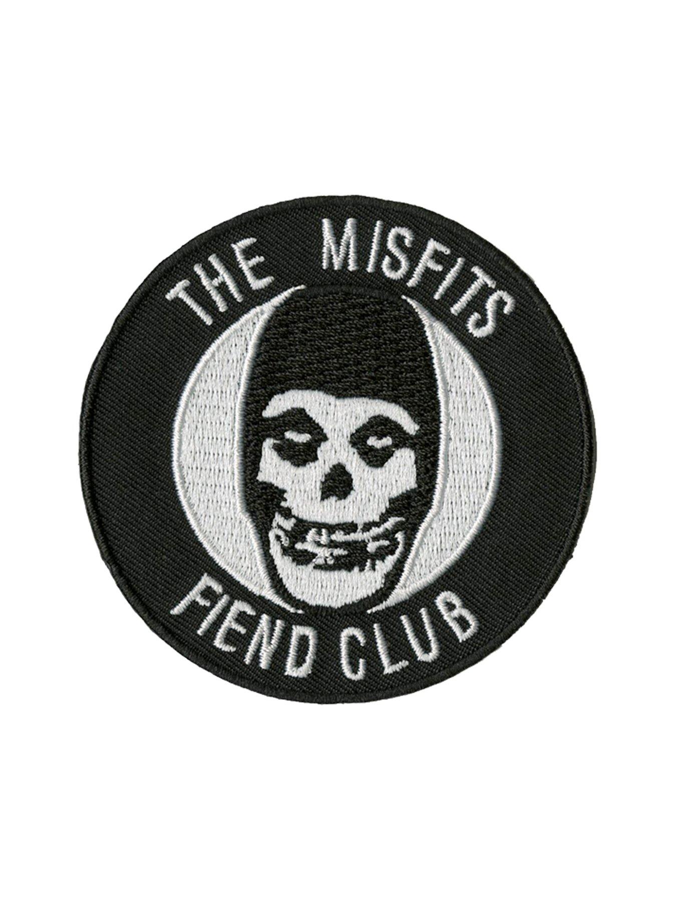 Misfits Fiend Club Iron-On Patch | Hot Topic