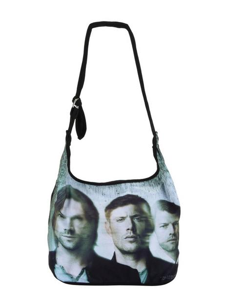 Supernatural Characters Trio Hobo Bag | Hot Topic