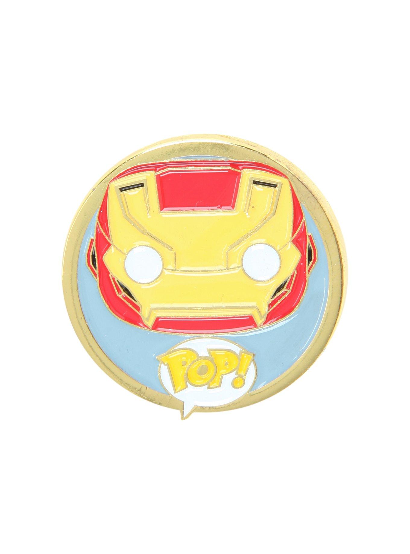 Funko Marvel Captain America: Civil War Pop! Iron Man Enamel Pin | Hot ...