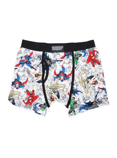 DC Comics Justice League Boxer Briefs | Hot Topic