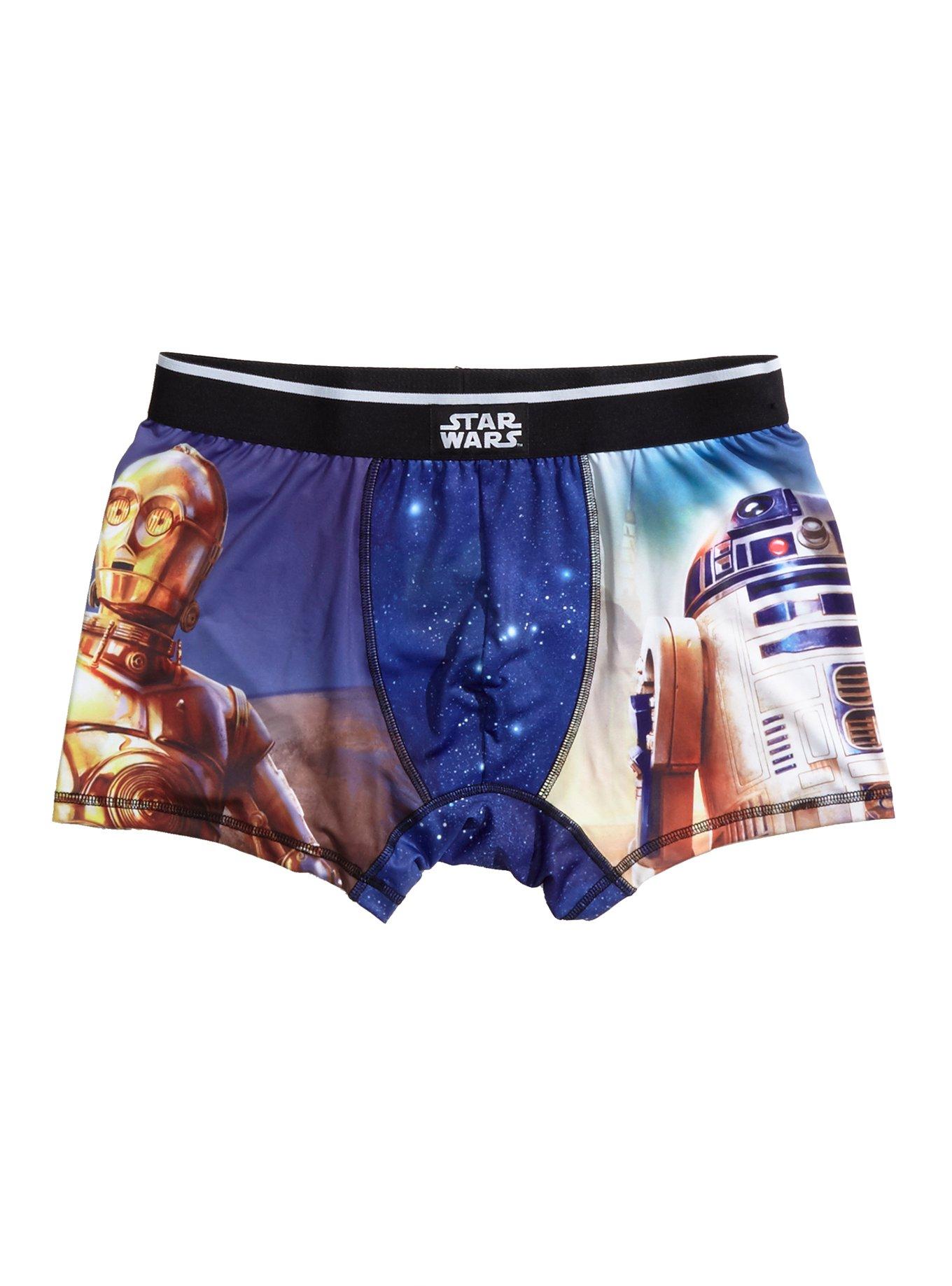 Star Wars C-3PO & R2-D2 Boxer Briefs | Hot Topic