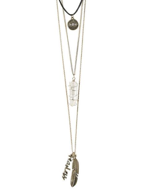 Fearless Layered Necklace | Hot Topic