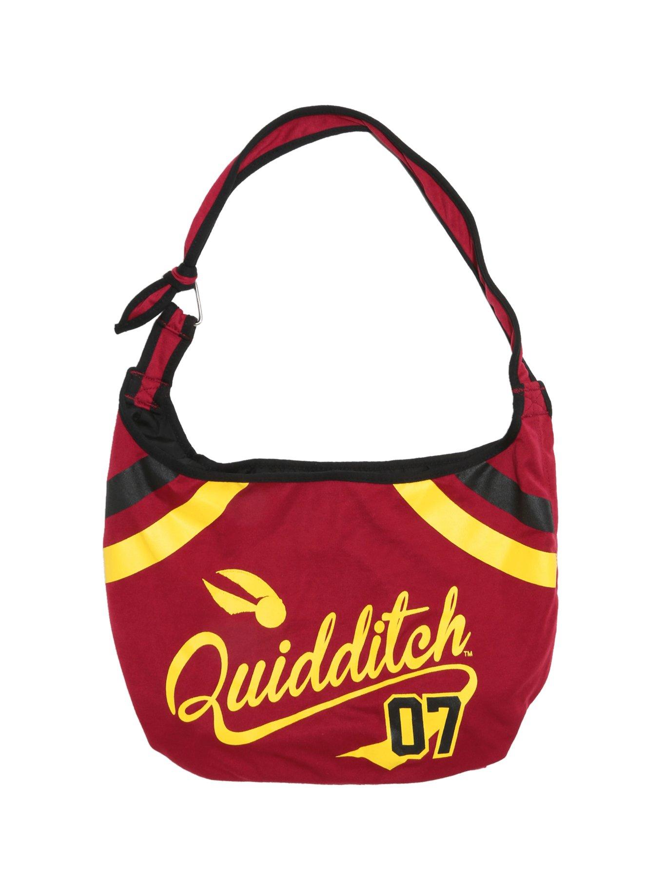 Harry Potter Quidditch Varsity Hobo Bag | Hot Topic