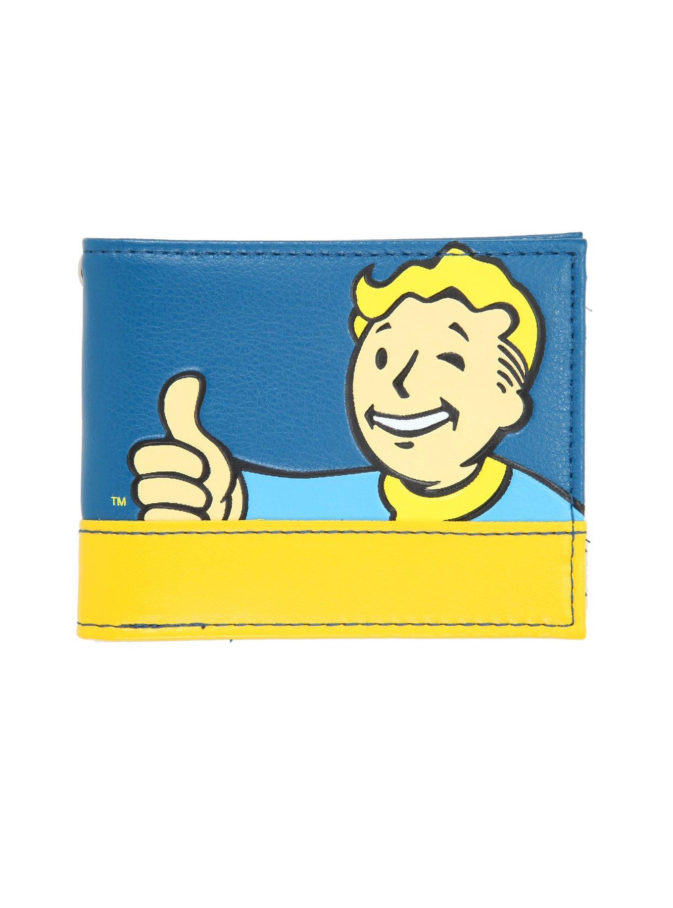 Fallout 4 Vault Boy Bi-Fold Wallet | Hot Topic