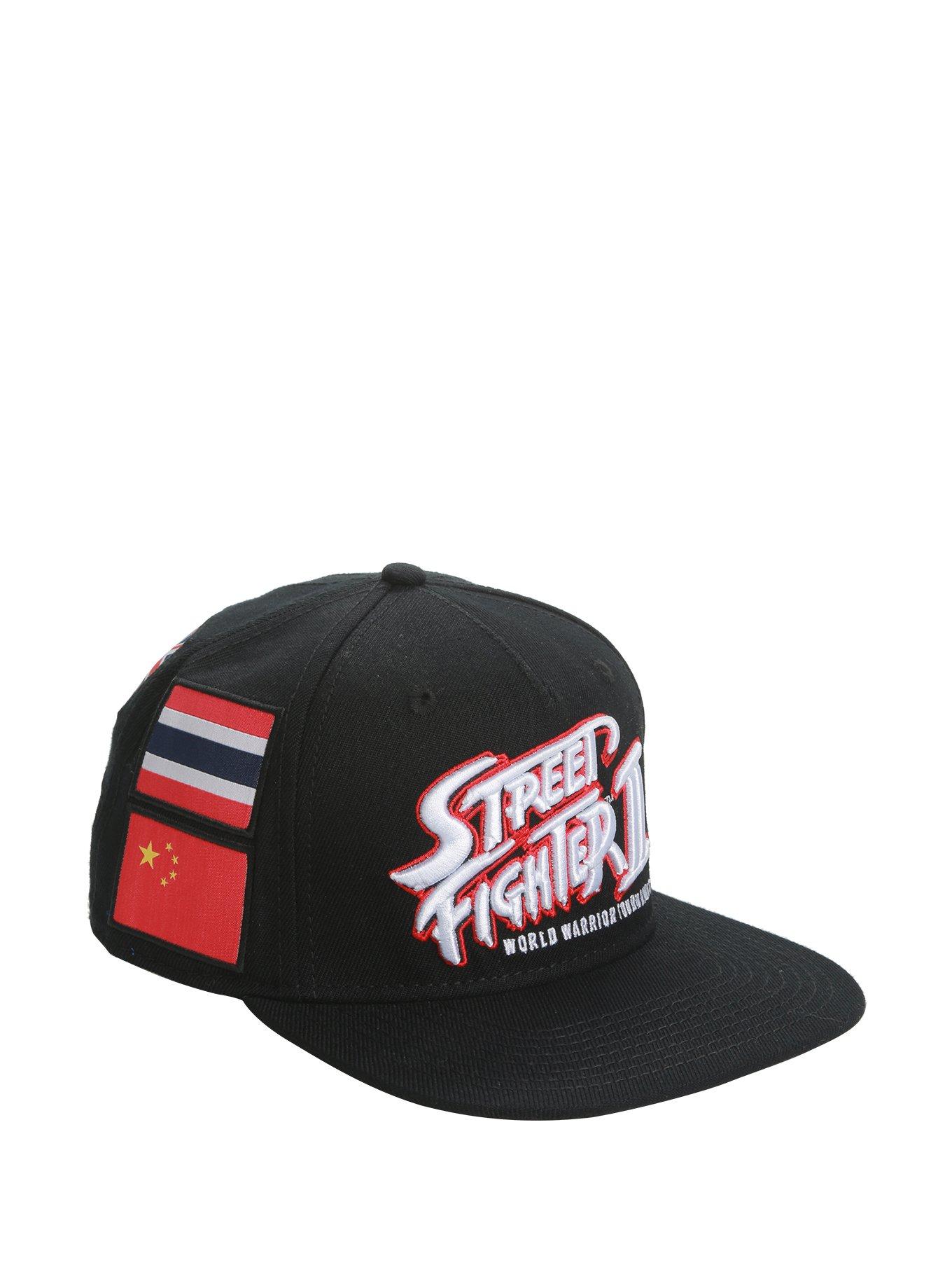 Street Fighter II World Warrior Tournament Snapback Hat | Hot Topic