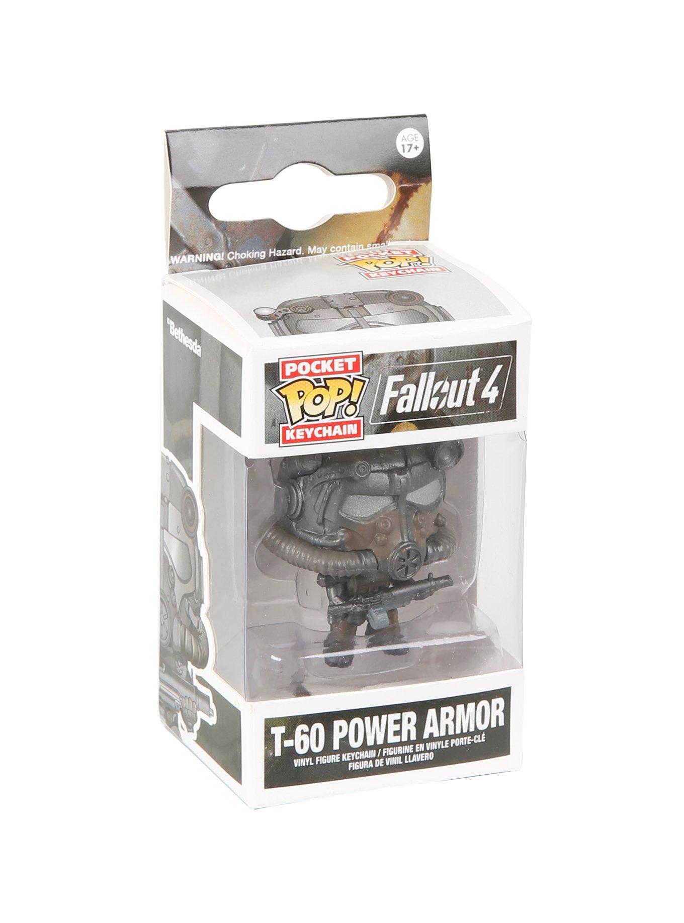 Funko Fallout 4 Pocket Pop! T-60 Power Armor Key Chain | Hot Topic