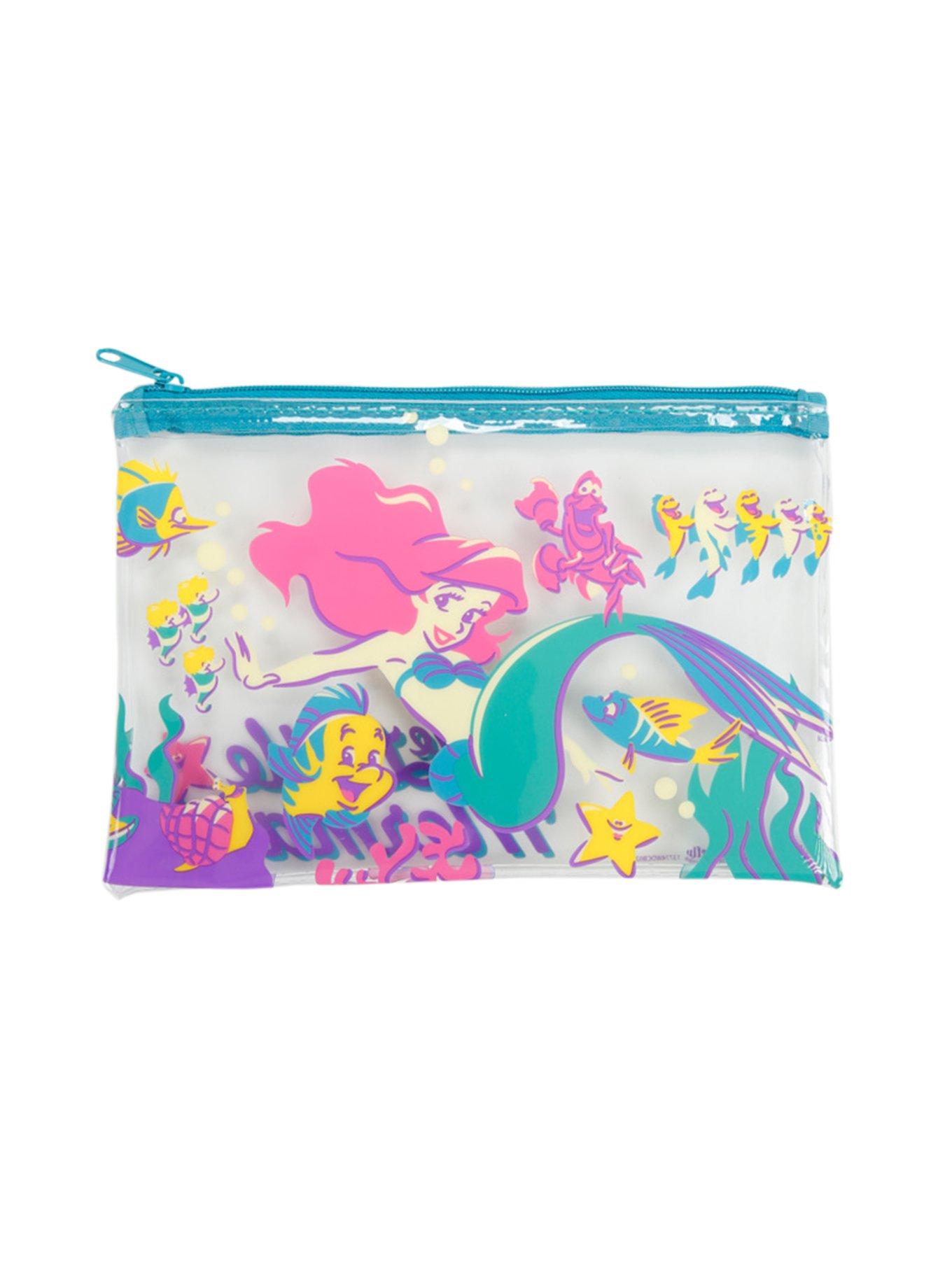 Disney The Little Mermaid Ariel And The Gang Clear Pencil Case | Hot Topic