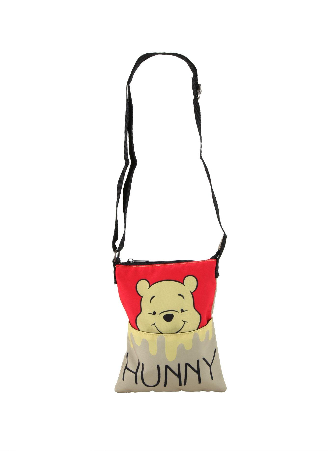 Disney Winnie The Pooh Pocket Crossbody Bag | Hot Topic