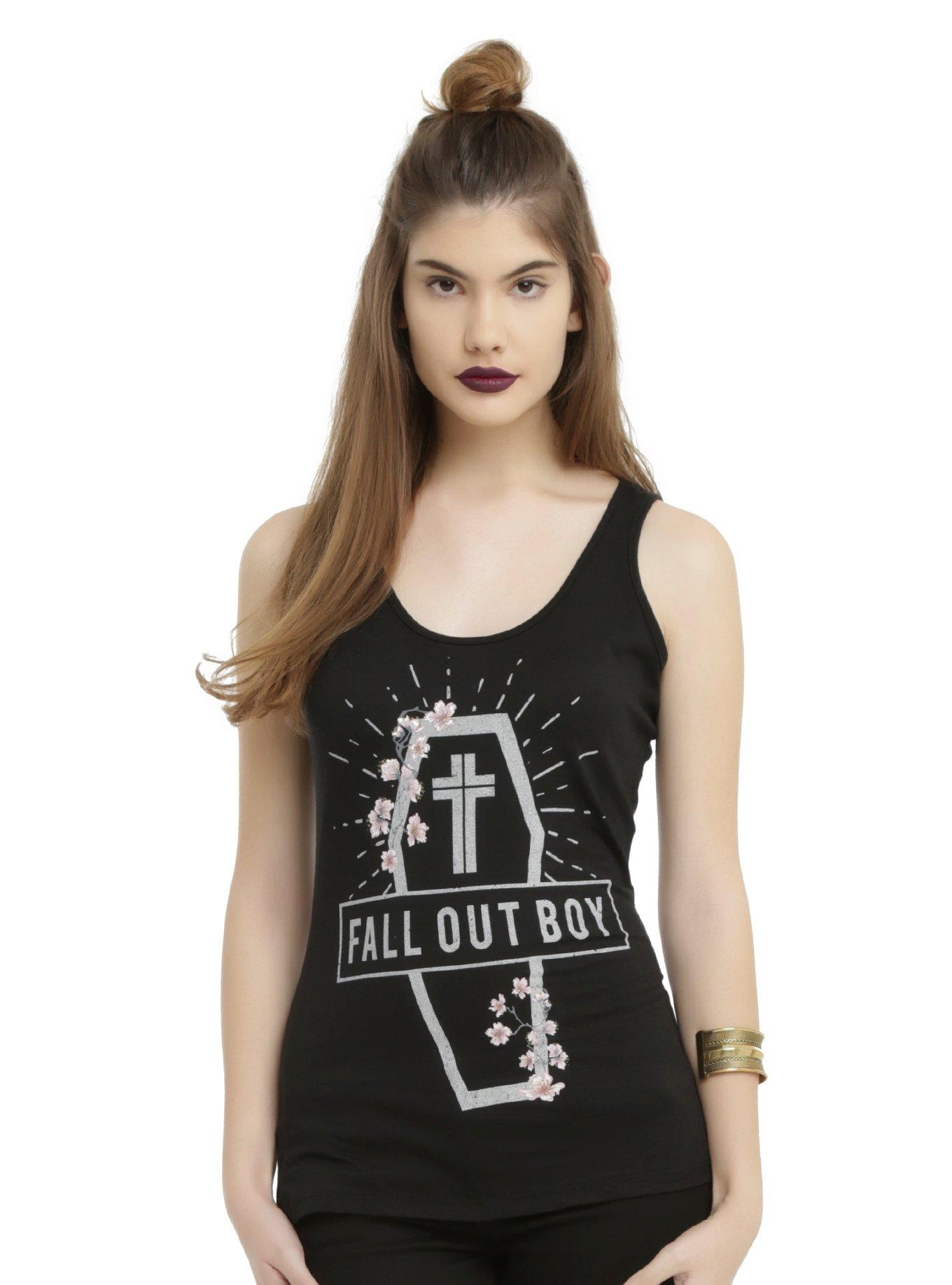 Fall Out Boy Coffin Strap Girls Tank Top | Hot Topic