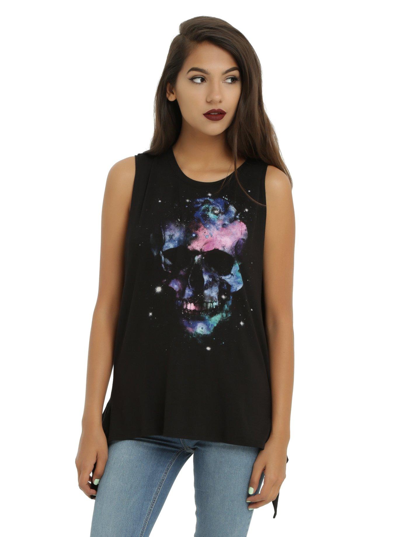Galaxy Skull Girls Tank Top | Hot Topic