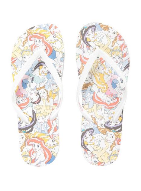 Disney Princesses Flip Flops | Hot Topic