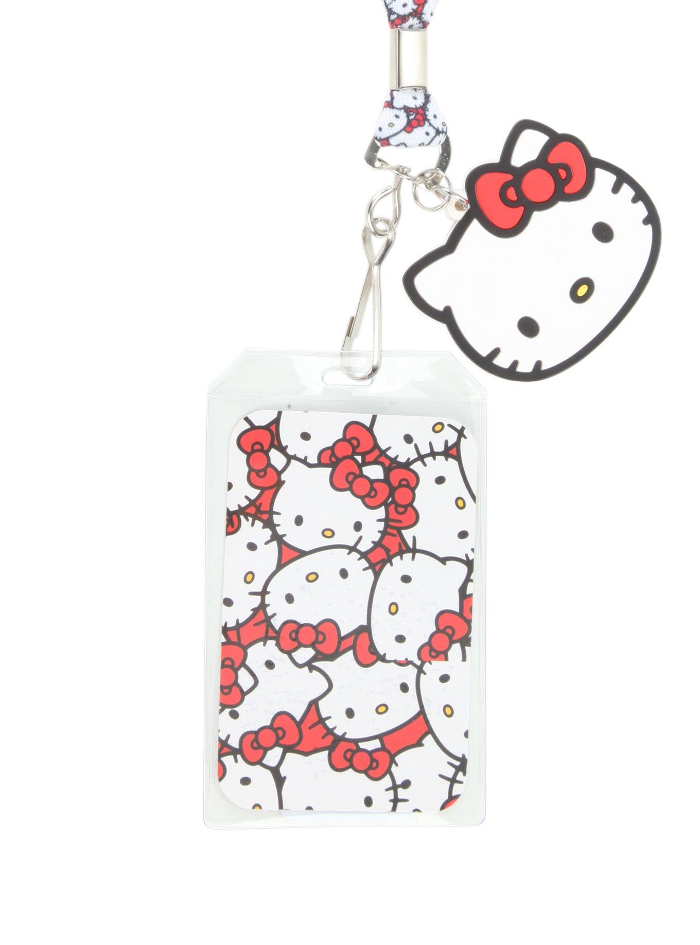 Hello Kitty Face Print Lanyard | Hot Topic