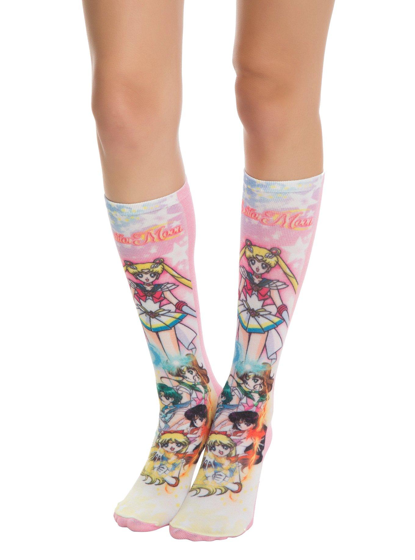 Sailor Moon Crew Socks | Hot Topic