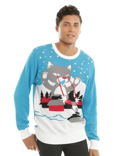 Cat Laser Eyes Sweater | Hot Topic