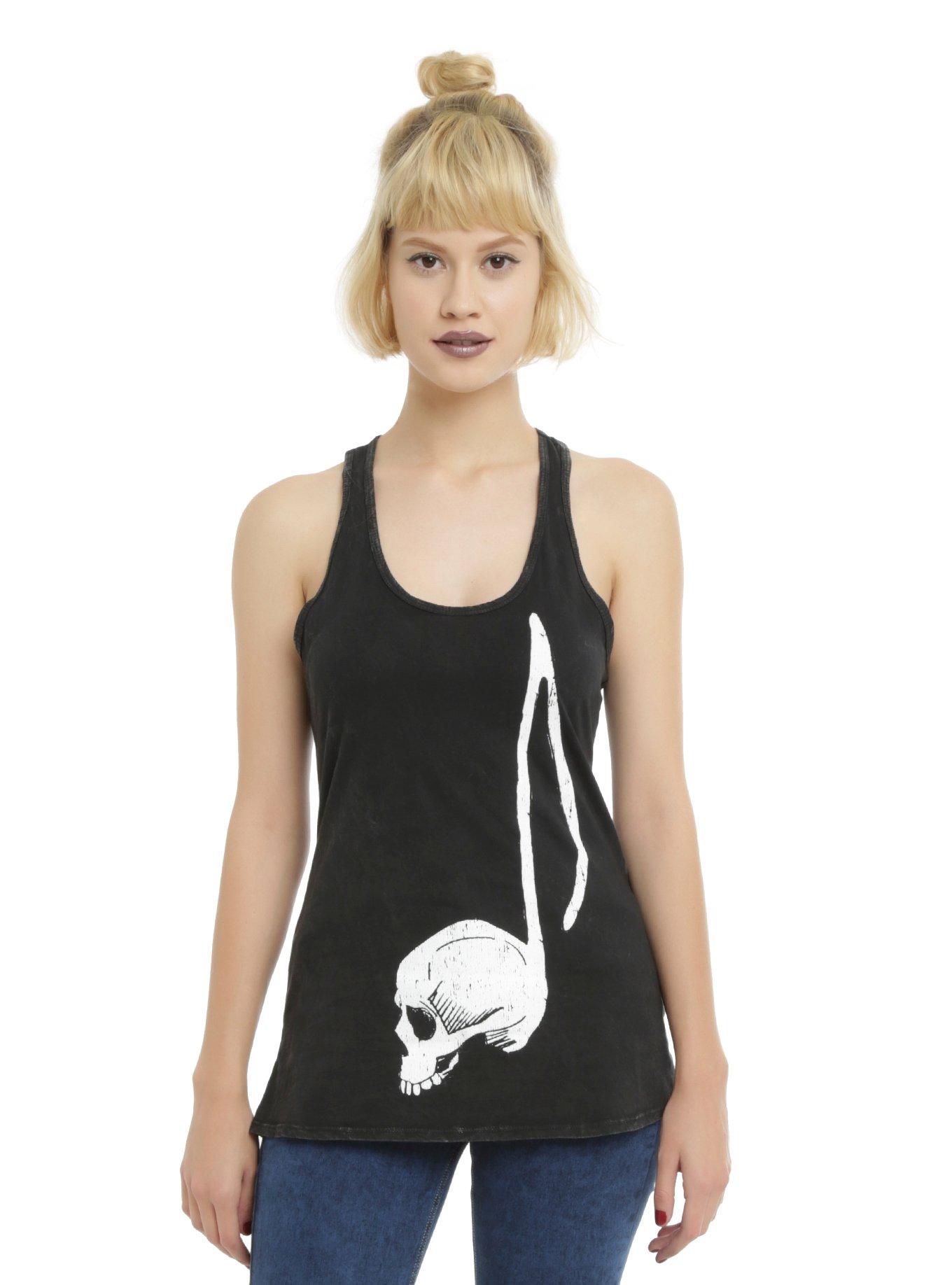 Skull Note Girls Tank Top | Hot Topic