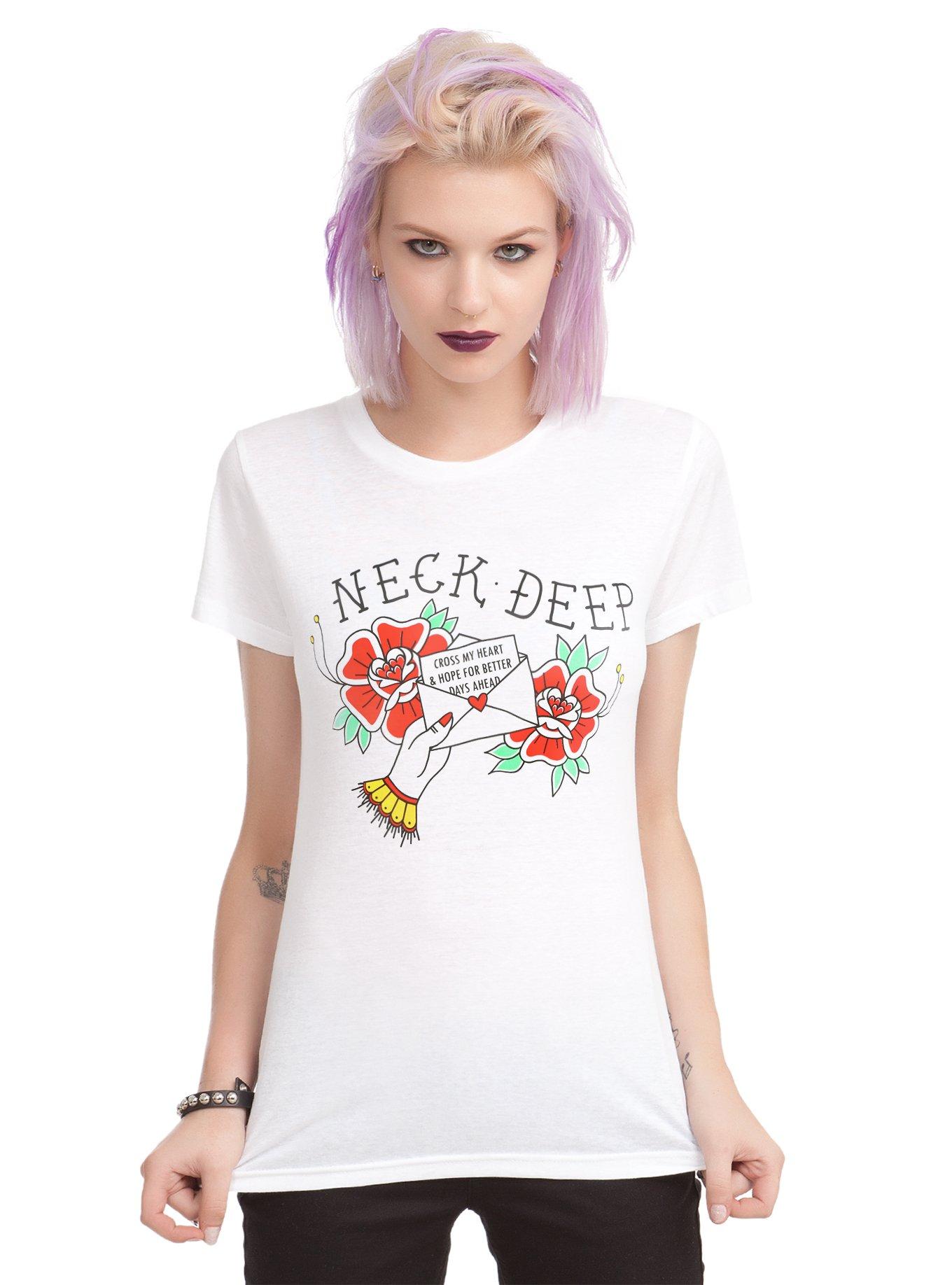 Neck Deep Love Letter Girls T-Shirt | Hot Topic
