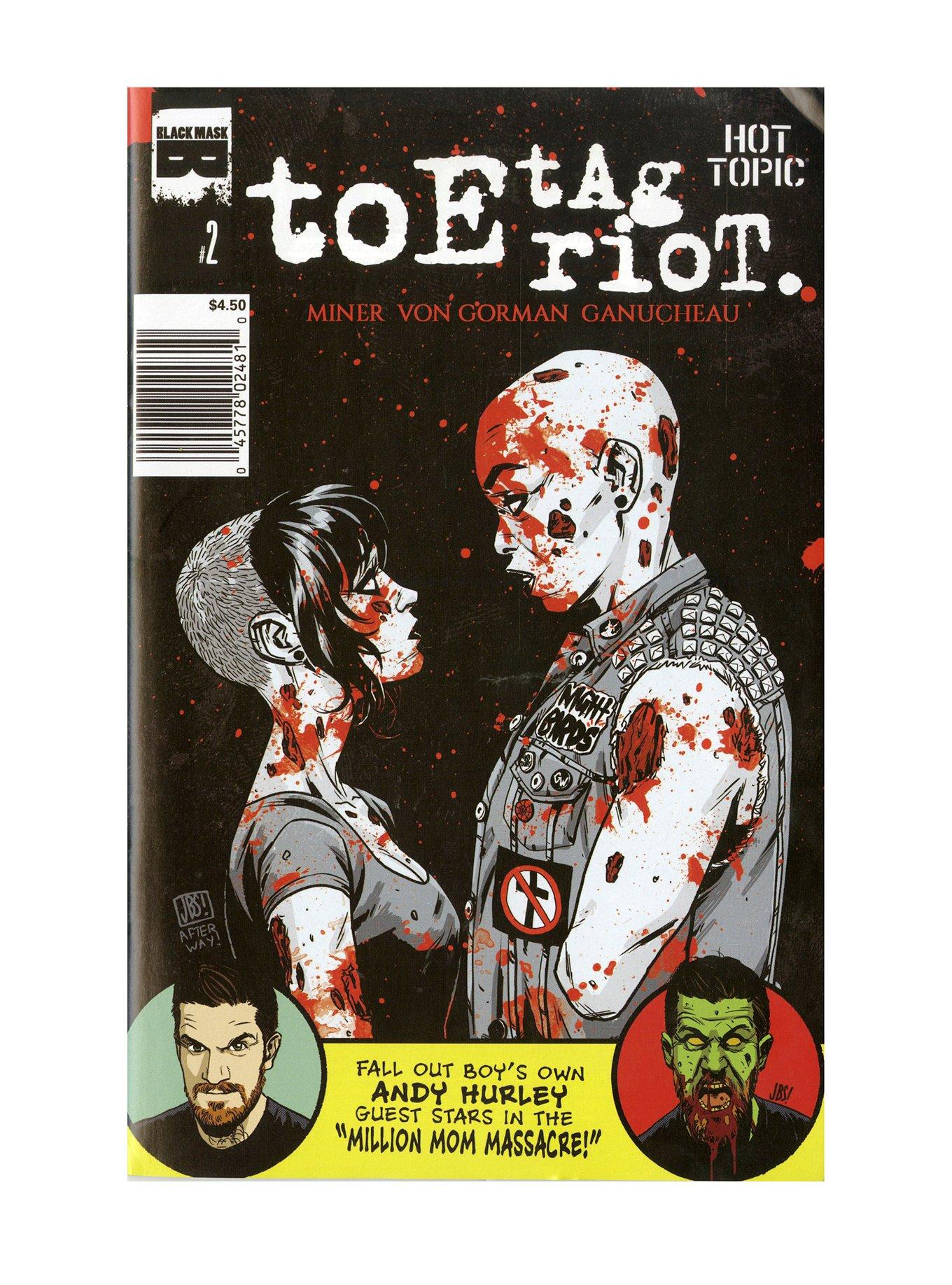 Toe Tag Riot #2 Comic | Hot Topic