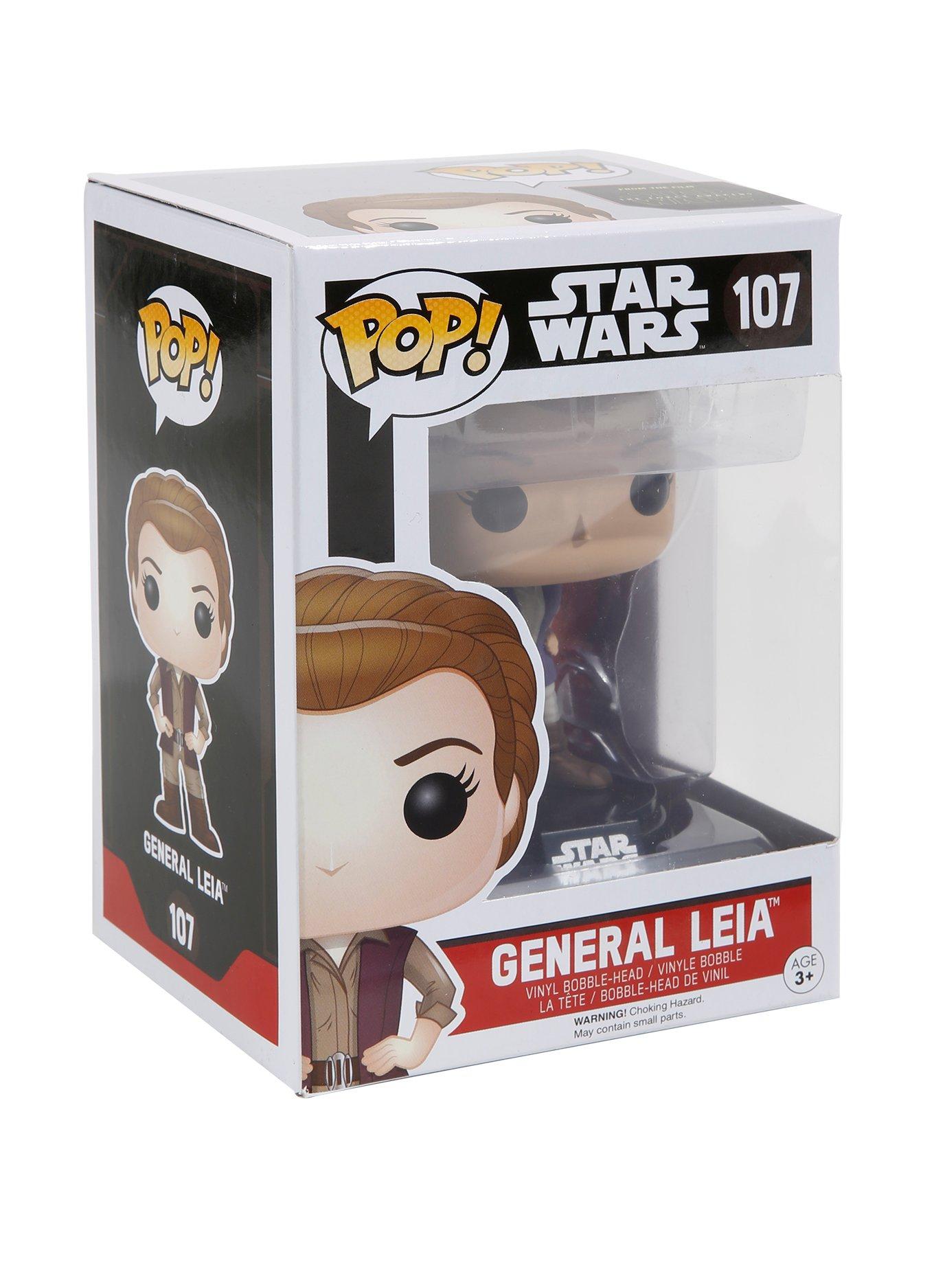 Funko Star Wars The Force Awakens Pop General Leia Vinyl Bobble Head Hot Topic