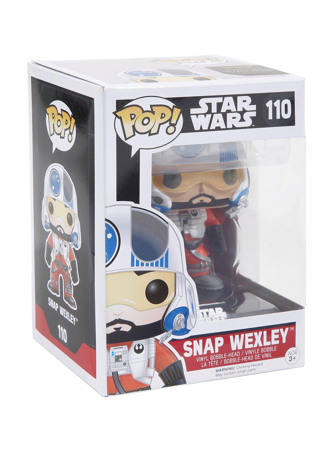 Funko Star Wars: The Force Awakens Pop! Snap Wexley Vinyl Bobble-Head ...