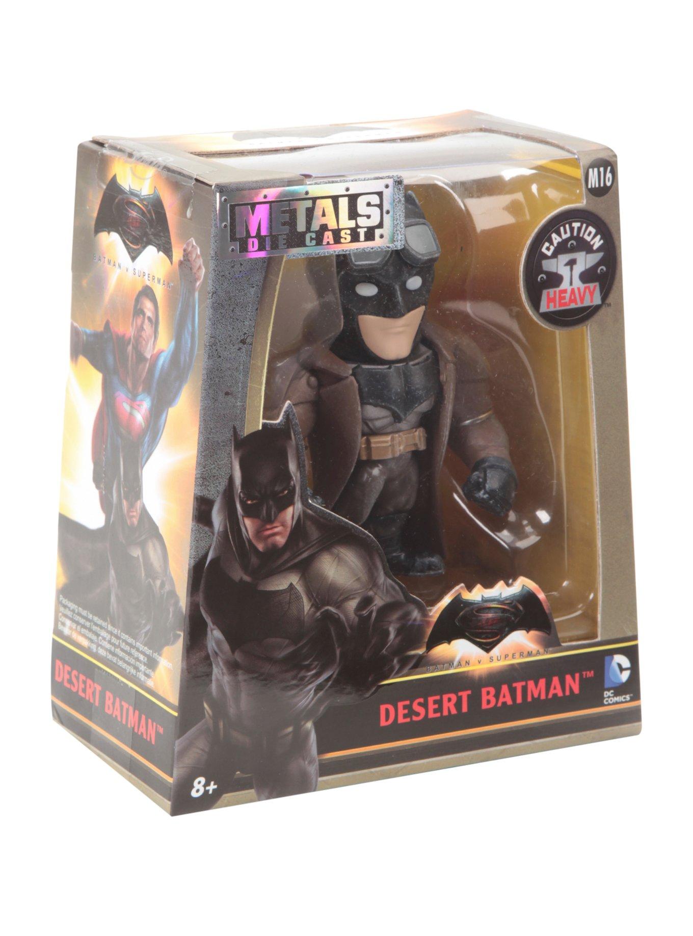 DC Comics Batman V Superman Desert Batman Die-Cast Metal Figure | Hot Topic