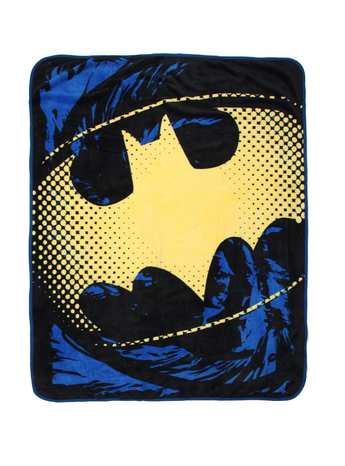DC Comics Batman Logo Throw | Hot Topic