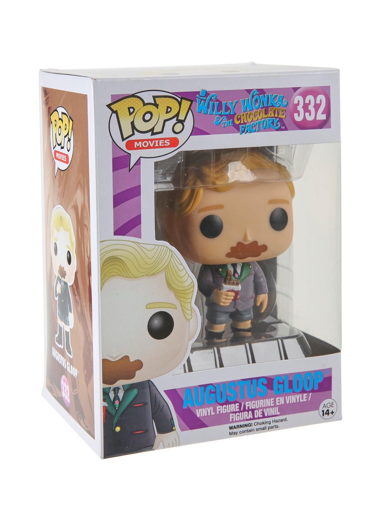 Funko Willy Wonka & The Chocolate Factory Pop! Movies Augustus Gloop ...