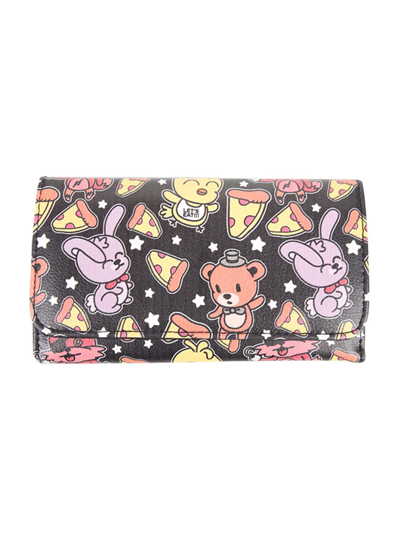 Five Nights At Freddy's Chibi Characters Flap Wallet | Hot Topic