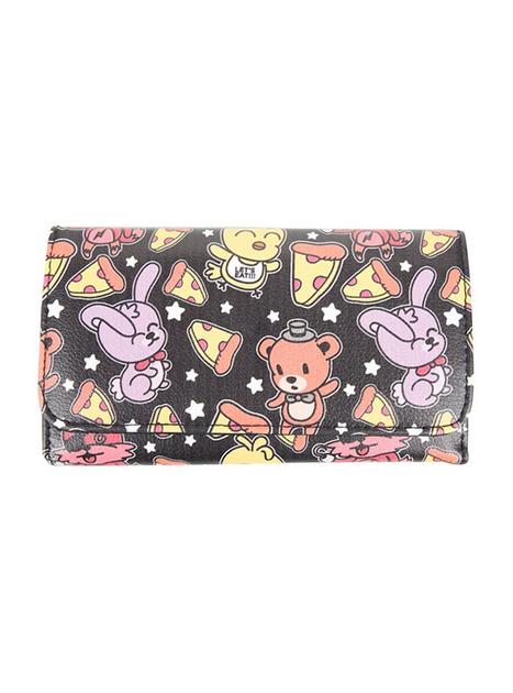 Five Nights At Freddy's Chibi Characters Flap Wallet | Hot Topic