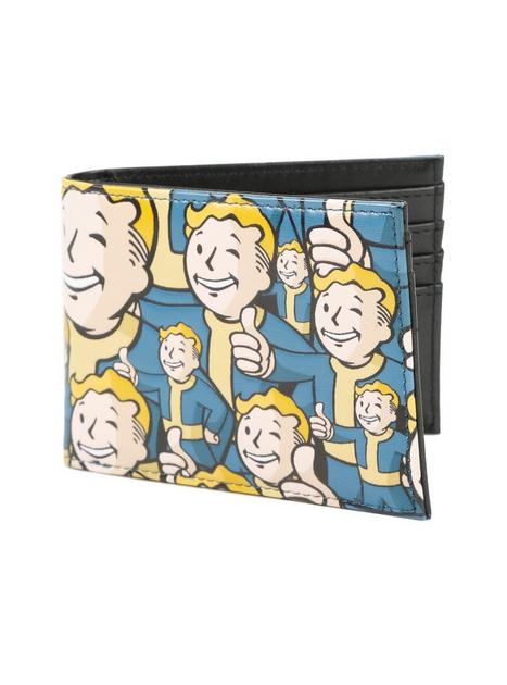 Fallout Vault Boy Print Bi-Fold Wallet | Hot Topic