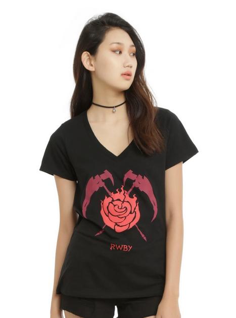 RWBY Ruby Rose Logo Girls T-Shirt | Hot Topic