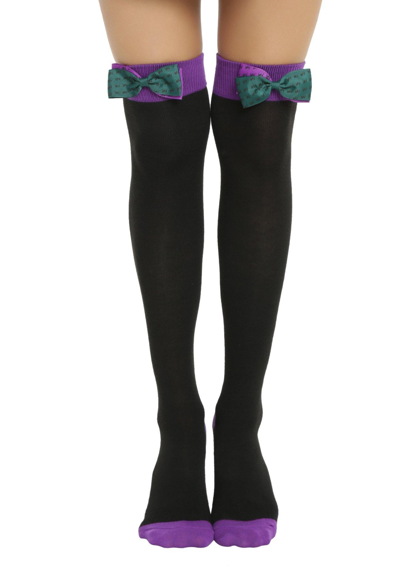 DC Comics Joker Over-The-Knee Cosplay Socks | Hot Topic