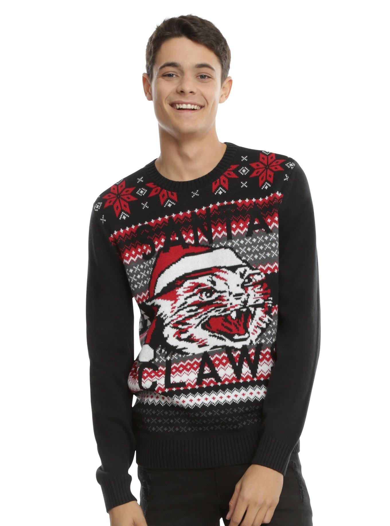 Santa Claws Knit Sweater | Hot Topic