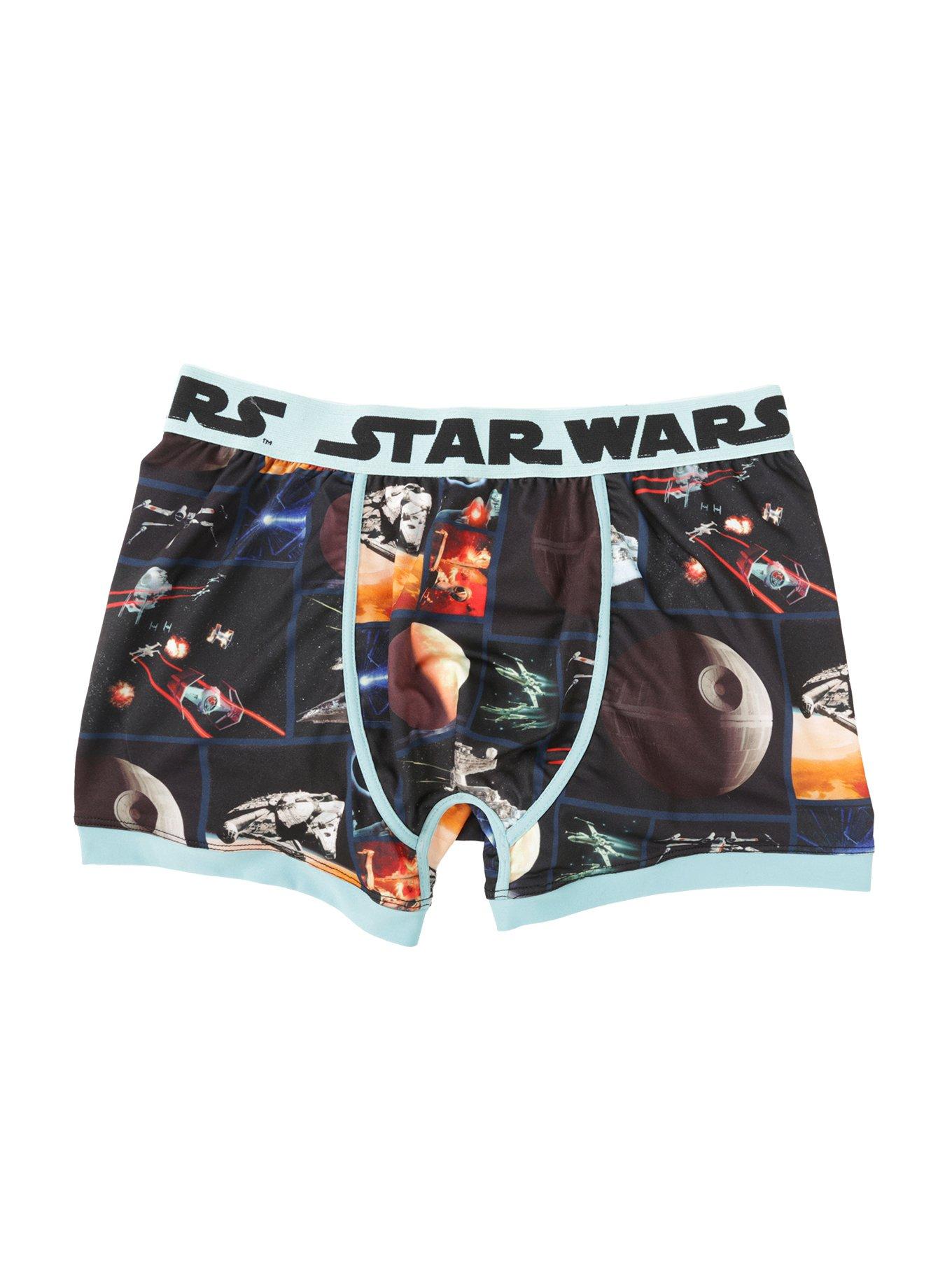 Star Wars Space Scenes Boxer Briefs | Hot Topic