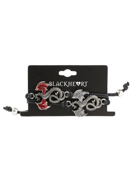 Glitter Dragon Cord Bracelet Set | Hot Topic