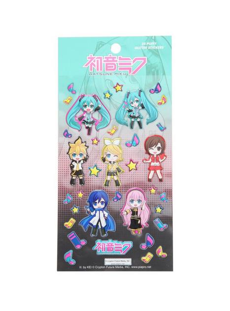 Hatsune Miku Chibi Sticker Pack | Hot Topic