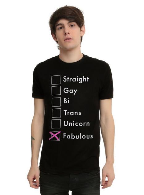 Fabulous Checklist T-Shirt | Hot Topic