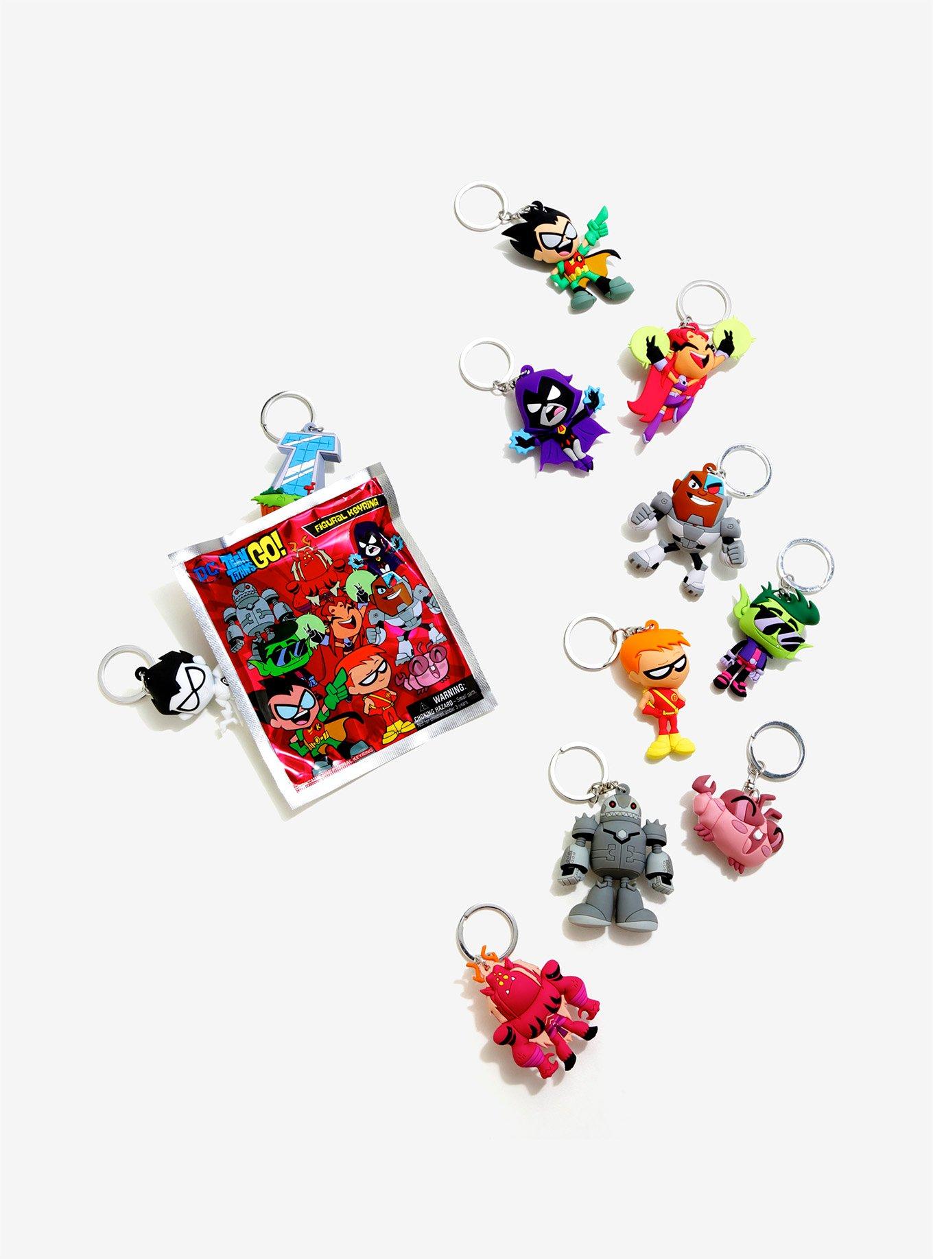 Teen Titans Go Figural Key Chain Blind Bag | BoxLunch