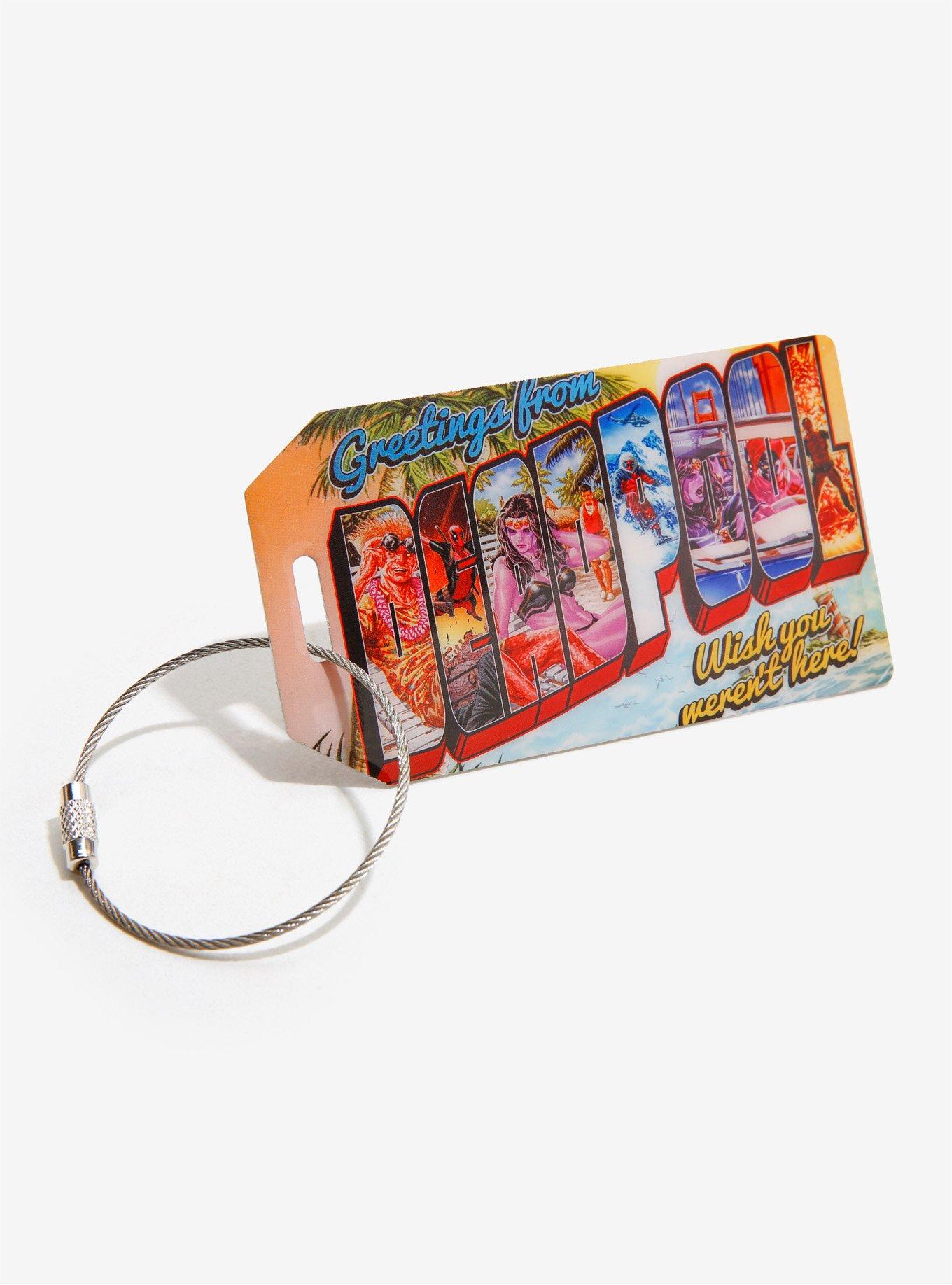 Marvel Deadpool Aluminum Luggage Tag | BoxLunch