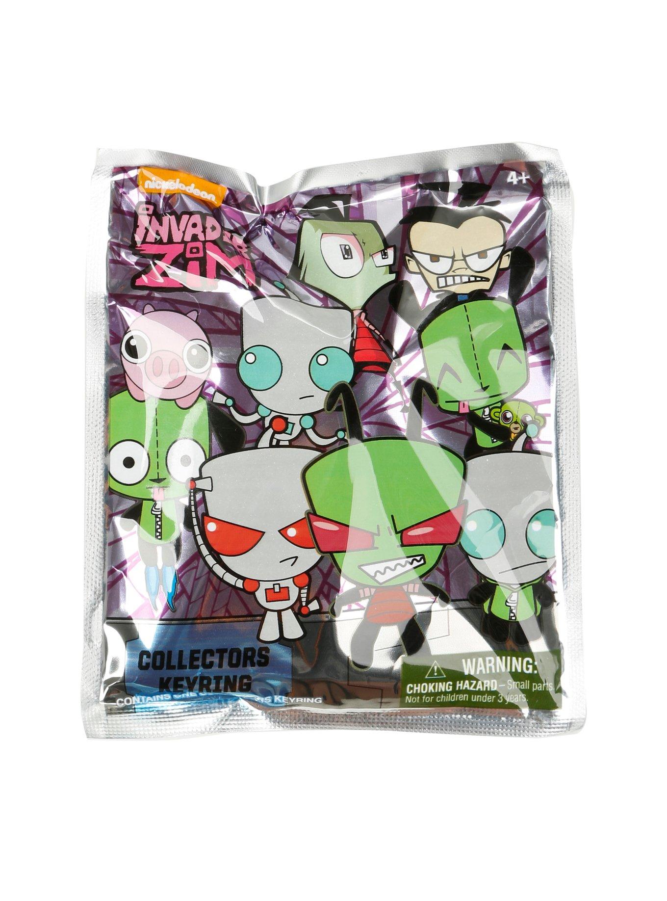 Invader Zim Figural Key Chain Blind Bag | Hot Topic