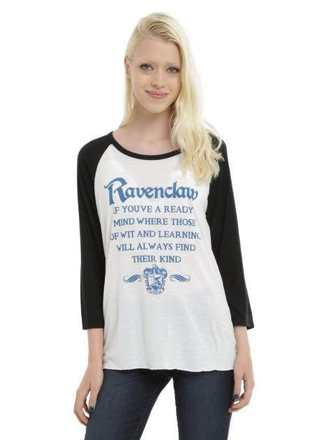 Harry Potter Ravenclaw Girls Raglan T-Shirt | Hot Topic