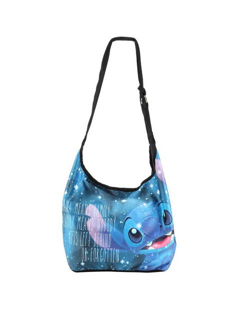 Disney Lilo & Stitch Galaxy Quote Hobo Bag | Hot Topic