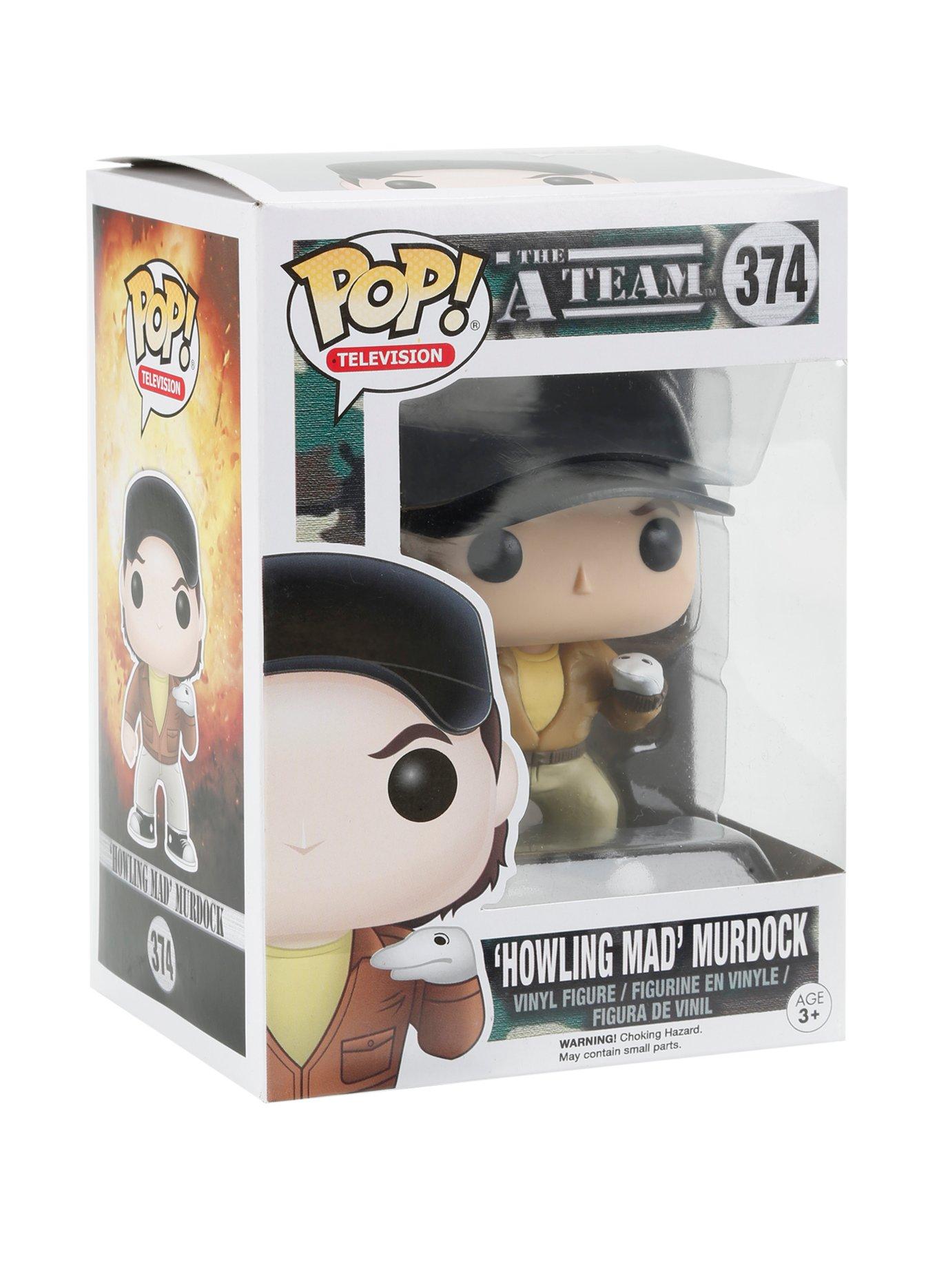 Funko The A-Team Pop! Television 'Howling Mad' Murdock Vinyl Figure ...