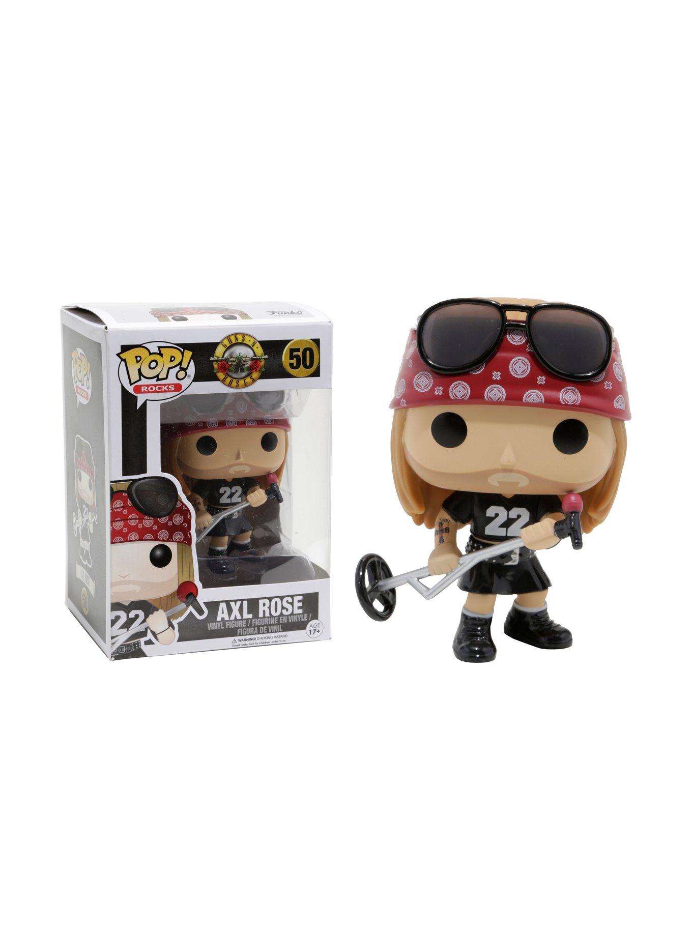 Funko Guns N Roses Pop Rocks Axl Rose Vinyl Figure Hot Topic