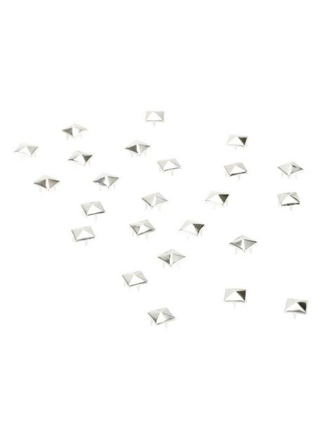 Silver Pyramid Stud DIY 24 Pack | Hot Topic