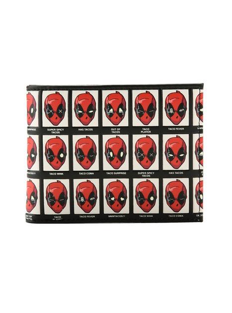Marvel Deadpool Mixed Taco Emotions Wallet | Hot Topic