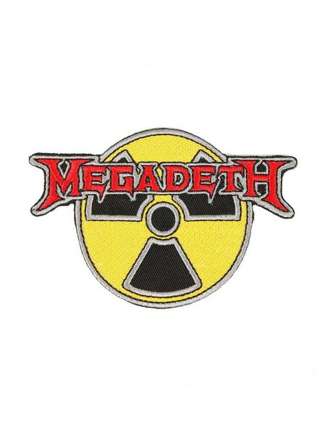 Megadeth Nuclear Logo Iron-On Patch | Hot Topic