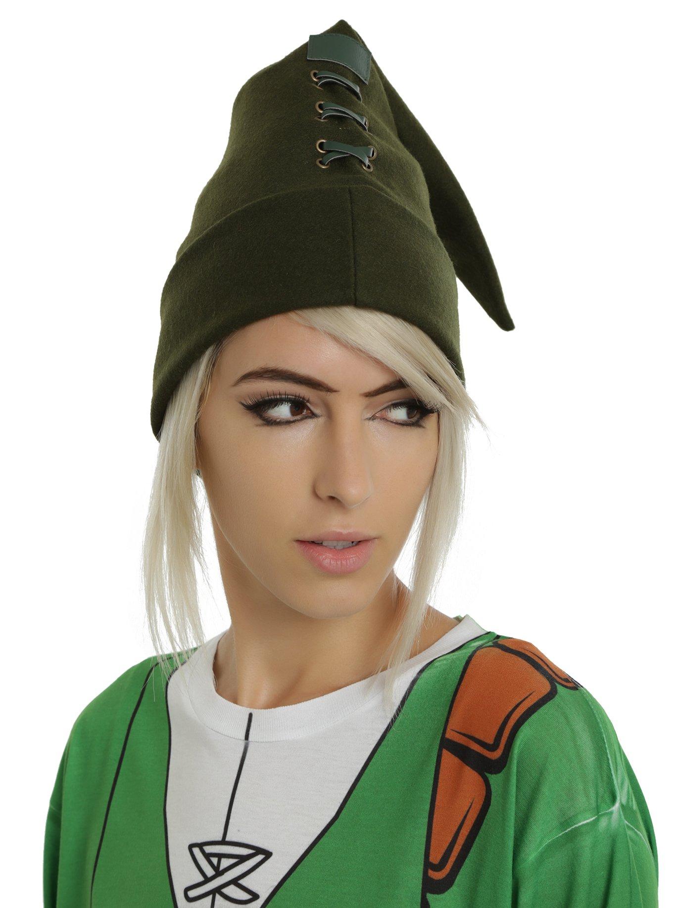 The Legend Of Zelda Link Cosplay Hat | Hot Topic
